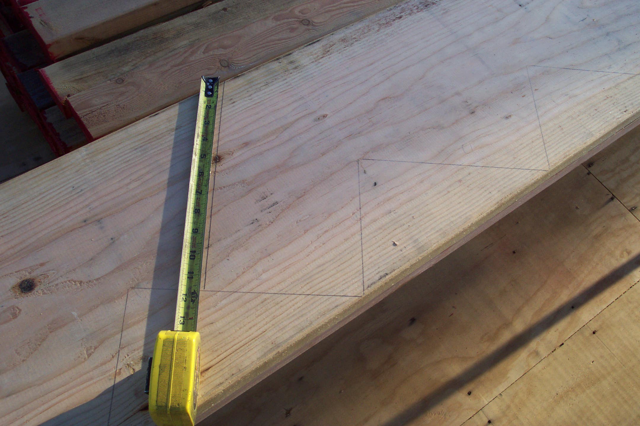 Split Level Stair Framing